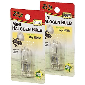 Zilla Lamp Halogen Mini Wh 50w (Pack of 2)