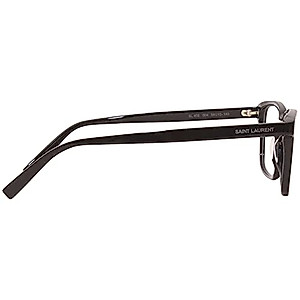 SAINT LAURENT SL-458 004 Eyeglasses Men's Black/Silver Full Rim Square 58mm