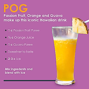 Funkin Passion Fruit Puree | Real Fruit, Two Ingredient, Natural Mixer for Cocktails, Drinks, Smoothies | Vegan, Non-GMO, Gluten-Free (2.2 lbs)