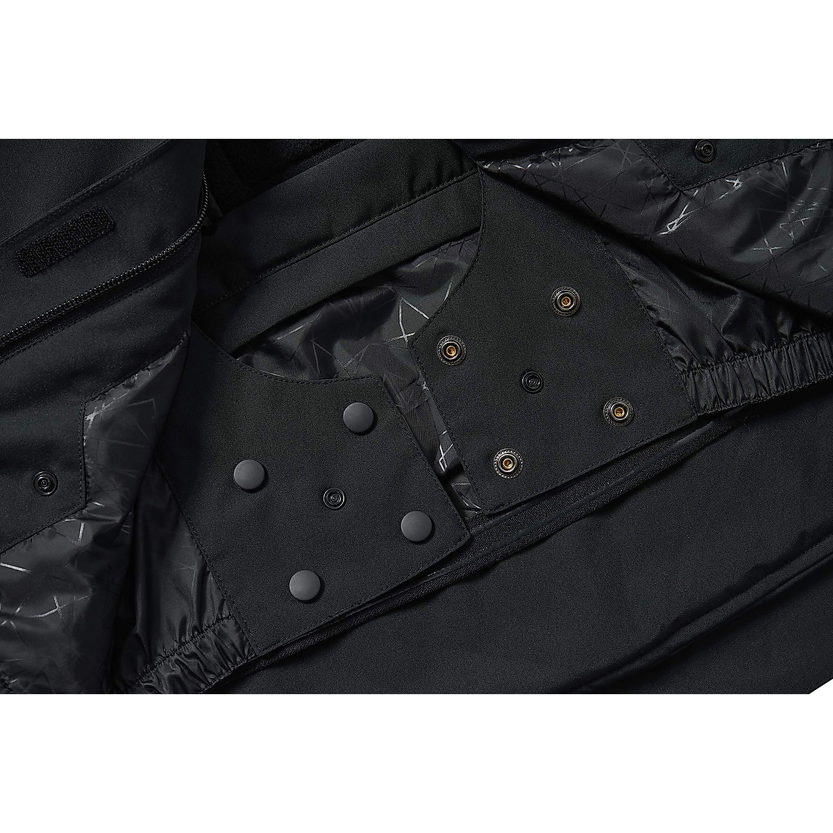 fit space Snow Ski Jacket for Men Windproof Waterproof Breathable Insulated Snowboard Coat(Charcoal,S)