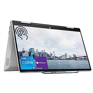 HP Pavilion x360 2-in-1 14" FHD Touchscreen Business Laptop, Intel Core i5-1235U, 32GB RAM, 1TB SSD, Windows 11 Pro, Webcam, HDMI, FP Reader, Wi-Fi 6, Stylus Pen, Silver