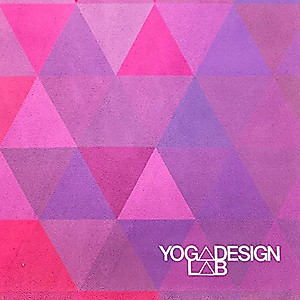 YOGA DESIGN LAB | Travel Yoga Mat | 2-in-1 Mat+Towel | Lightweight, Foldable, Eco Luxury | Ideal for Hot Yoga, Bikram, Pilates, Barre, Sweat | 1.5mm Thick | Includes Strap (Tribeca Sand, 1.5mm)