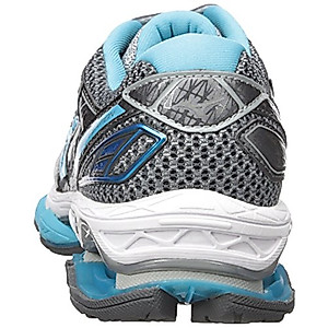 Mizuno womens Wave Creation 19 Running Shoe, High-rise/Blue Atoll/Castlerock, 8 US