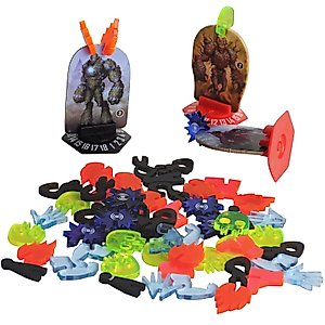 Condition Tokens Set of 60 Acrylic Status Effects Markers Game Accessories for Gloomhaven, Forgotten Circles and Jaws of the Lion