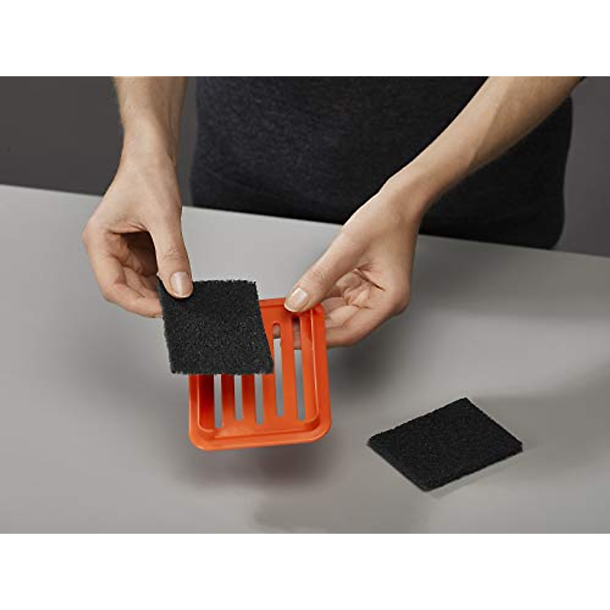 Joseph Joseph 30030 Intelligent Waste Titan Trash Can Compactor, 8 gallon / 30 liter, Stainless Steel