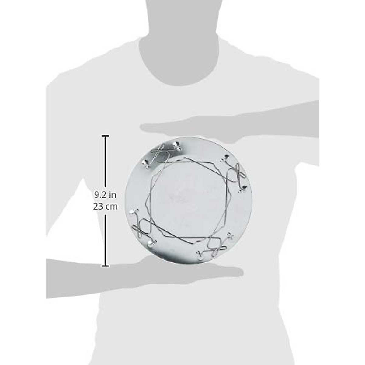 Coghlan's 504D Camp Stove Toaster, 9", Silver