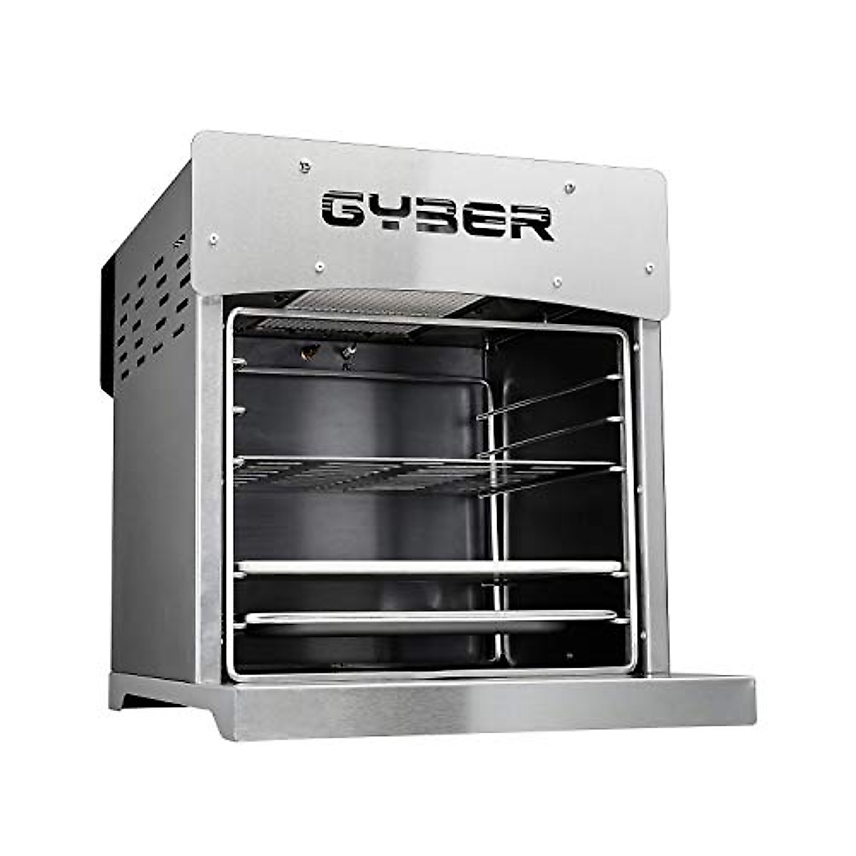 Dutton 2-in-1 Portable Outdoor Gas Grill Steak + Pizza Propane Infrared Grill | Efficient Heating Element