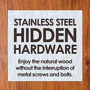 AquaTeak The Original Nila Large Size Teak Laundry or Storage Hamper