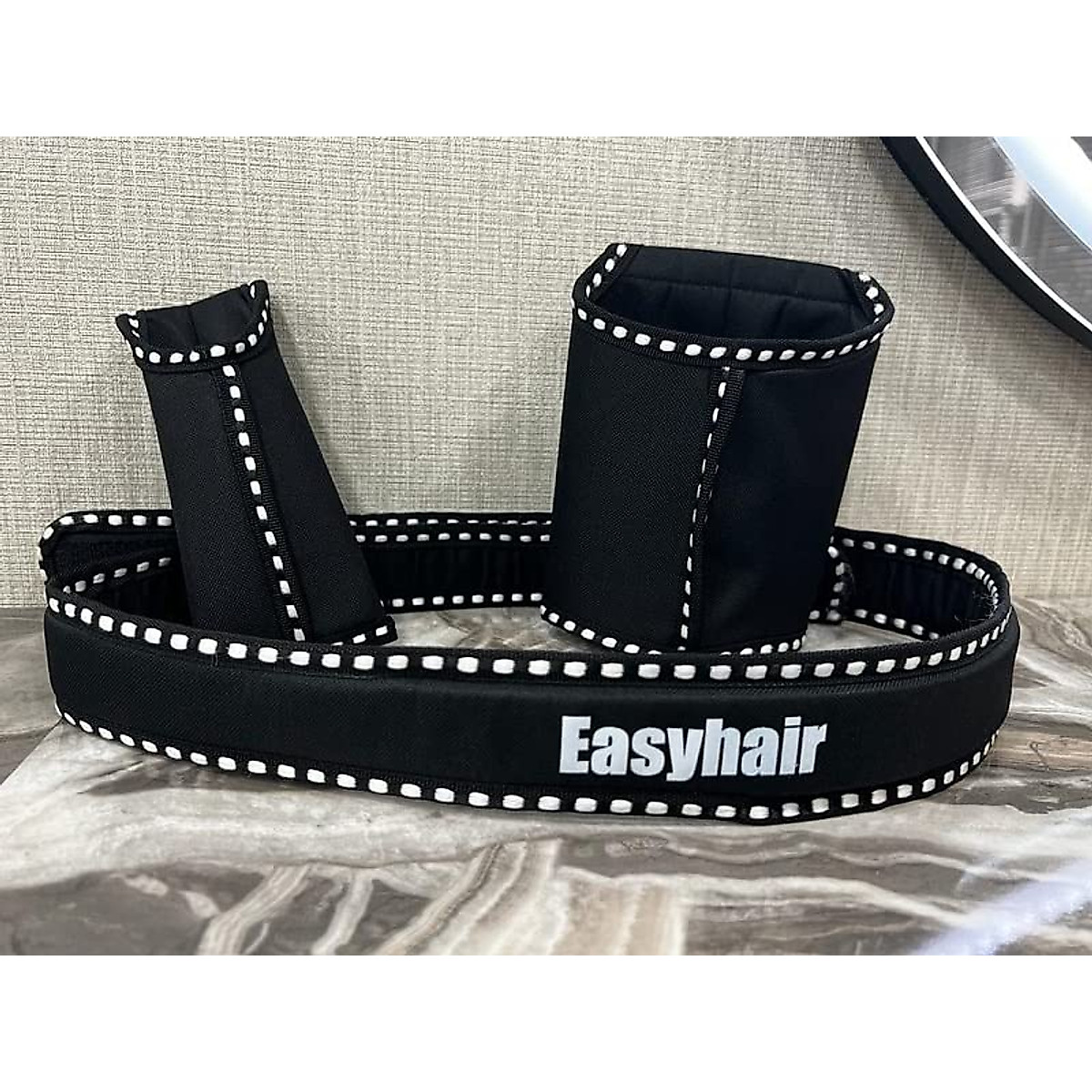 EasyHair Hair Dryer Holder Belt , Waterproof and Heat Resistant ,Durable re-sizable Canvas Belt Designed for Hairdressing Professionals
