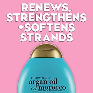 OGX Renewing + Argan Oil of Morocco Shampoo & Conditioner, 25.4 Fl Oz 2 count (Pack of 1)