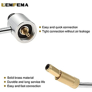 Lemfema 5430 Propane Gas Regulator Stove Pressure Regulator Replacement for Coleman Propane Stoves, Camping Stove Regulator Accessories