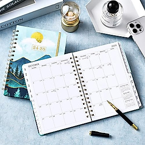 Planner 2024-2025 - Planner/Calendar 2024-2025, Jul.2024 - Jun.2025, 2024-2025 Planner, 6.3" x 8.4", 2024-2025 Planner Weekly and Monthly, Flexible Cover, Perfect for Life Organizing