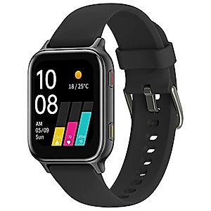 UMIDIGI Smart Watch for Android Phones Compatible with Samsung iPhone,Health and Fitness Tracker,19 Sport Modes,Built-in-GPS, Blood Oxygen(SpO2) Monitoring, 1.7" Touch Screen,Sleeping tracking-Uwatch5