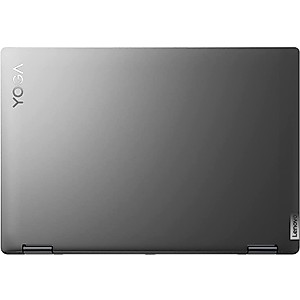 Lenovo 2022 Yoga 7i 2-in-1 360° 16" 2.5K Touchscreen Laptop, Intel Evo Platform Core i5 1240P, 8GB RAM, 1TB PCIe SSD, Intel Iris Xe Graphics, Backlit Keyboard, Win 11, Storm Grey, 32GB USB Card