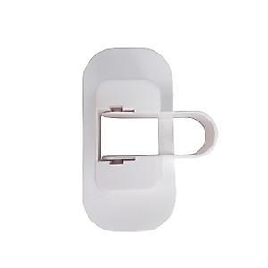 Dreambaby Adhesive Lever Door Handle Lock - Child Safety Locks for Doors & Handles - Suitable for Most Lever Door Handles - 2 Pack - White - Model L1481PB