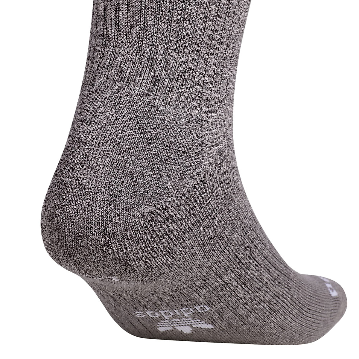 adidas Originals Dye Crew Socks (1-Pair), Botanical Grey/White, Large