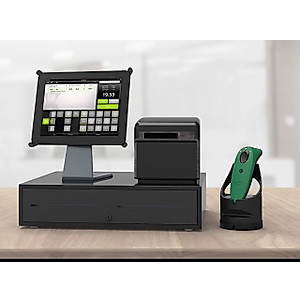 SOCKET Scan S740, Universal Barcode Scanner, Green & Black Dock (CX3446-1909)