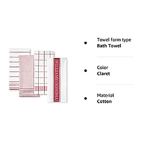 Williams-Sonoma Kitchen Towels (Claret)