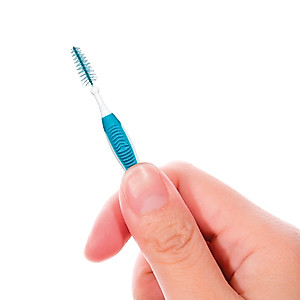 GUM Proxabrush Go-Betweens - Wide - Interdental Brushes - Soft Bristled Dental Picks for Plaque Removal &amp; Gum Health - Safe for Braces &amp; Dental Devices, 10ct