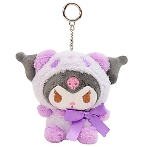 SARISP Plush Toys, The New Kawaii Plush Toy Cute Kuromi Cinnamoroll My Melody Figure Girl Toy Plush Keychain Plush Toy Plush Doll Pendant Girls Gift（Purple）