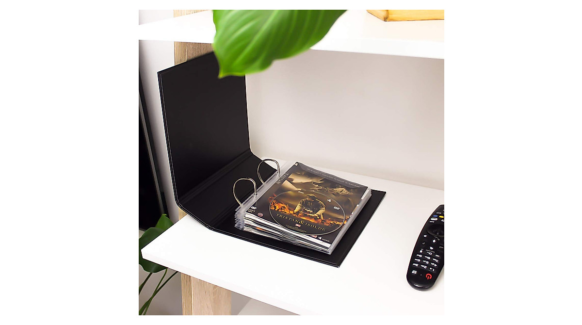 Tarifold DVD Protective Sleeves - Space-Saving, Durable Storage (100 Pack)