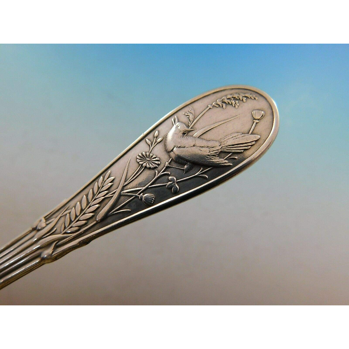 Japanese by Tiffany & Co Sterling Silver Breakfast Knife Flat Handle AS 7 1/2"