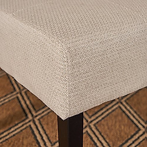 Christopher Knight Home Pertica Fabric Dining Chair, Beige 25D x 18W x 39.75H in