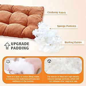 Custom Bench Cushions,4" Thick Non-Slip Tufted Bench Cushion for Indoor Furniture,Outdoor Swing seat Cushions,Memory Foam Bench Seat Cushions,Water Resistant,Piano Garden Patio Pads