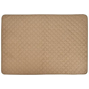 CHILDLIKE BEHAVIOR Premium Play Mat - Foldable Tummy Time Mat for Infant & Toddler - Ultra Soft Fabric, Non-Slip Cushioned Mats for Playing Kids - Portable Mat for Indoor, Outdoor, & Travel - 16x30