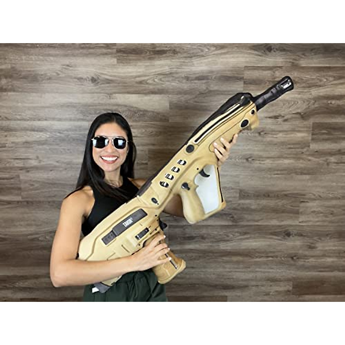 Caliber Gourmet Hug Soft Tactical Tavor Rifle Cushion Pillow, Cotton, Plush Stuffed, Throw Pillow, Decorative, Loved by Military Personnel, Veterans, Hunters, Gun Lovers