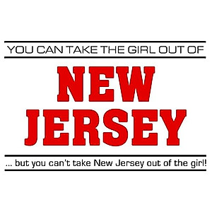 CafePress Girl From New Jersey' Stainless Steel Travel Mug 20 oz. Insulated Stainless Steel Coffee Tumbler