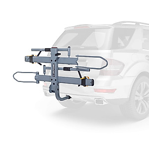 Capstone Car Racks and Bicycle Accessories Elite 2.0 Hitch Rack for 2 Bikes, Gray
