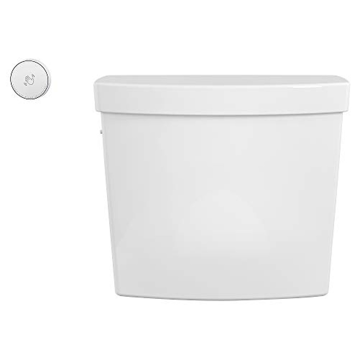 American Standard 4000709.020 Cadet Touchless 1.28 GPF Single Flush Toilet Tank Only, White