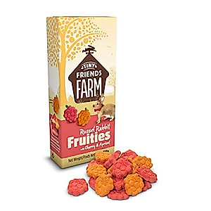 Supreme Petfoods 3 Pack of Russel Rabbit Fruities Small Pet Treats, 4.2 Ounces each, with Cherry and Apricot