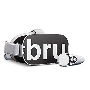 MightySkins Skin Compatible with Oculus Go Mobile VR - Bruh | Protective, Durable, and Unique Vinyl Decal wrap Cover | Easy to Apply, Remove, and Change Styles | Made in The USA
