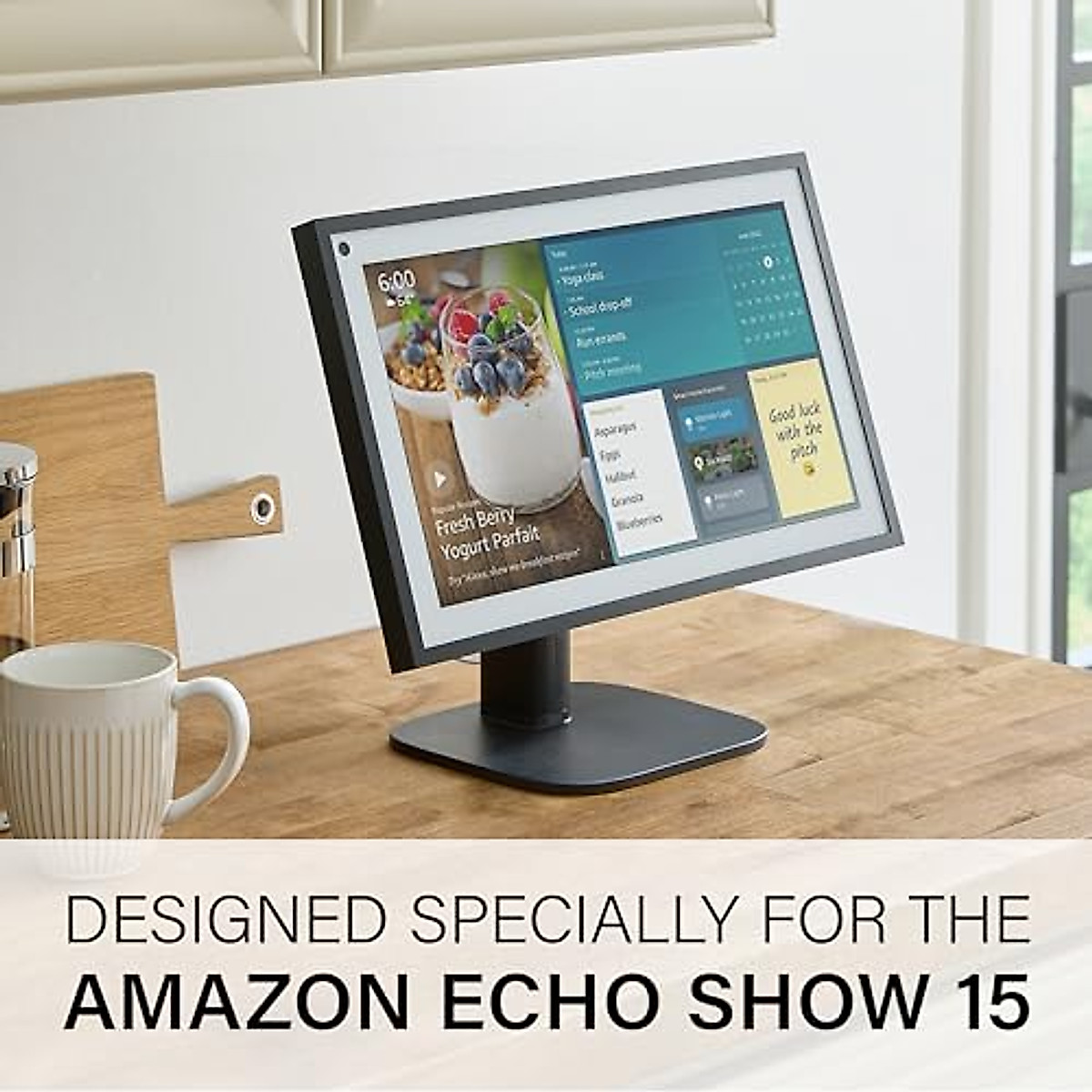 Made for Amazon Tilt and Swivel Stand, for the Echo Show 15