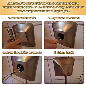 for Pfister 970-0770 Plumbing-Equipment Replacement Shower Valve Extender Faucet Handle Stem 2Pcs