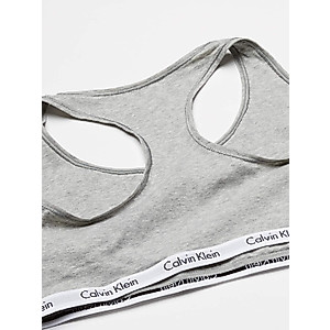 Calvin Klein Carousel Logo Bralette Grey Heather