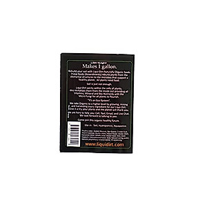 Liqui-Dirt Nano Powder All-Purpose Organic Complete Plant Food -18 Balanced Super Foods Blend of Vitamins Minerals Micro-Fungi and Bio-Organisms (1 Gallon)