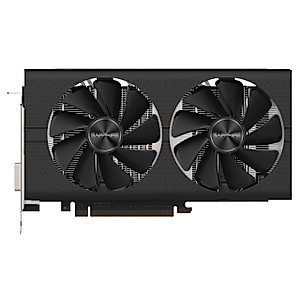 SAPPHIRE Radeon 11265-05-20G Pulse RX 580 8GB GDDR5 Dual HDMI/ DVI-D/ Dual DP OC with Backplate (UEFI) PCI-E Graphics Card Graphic Cards