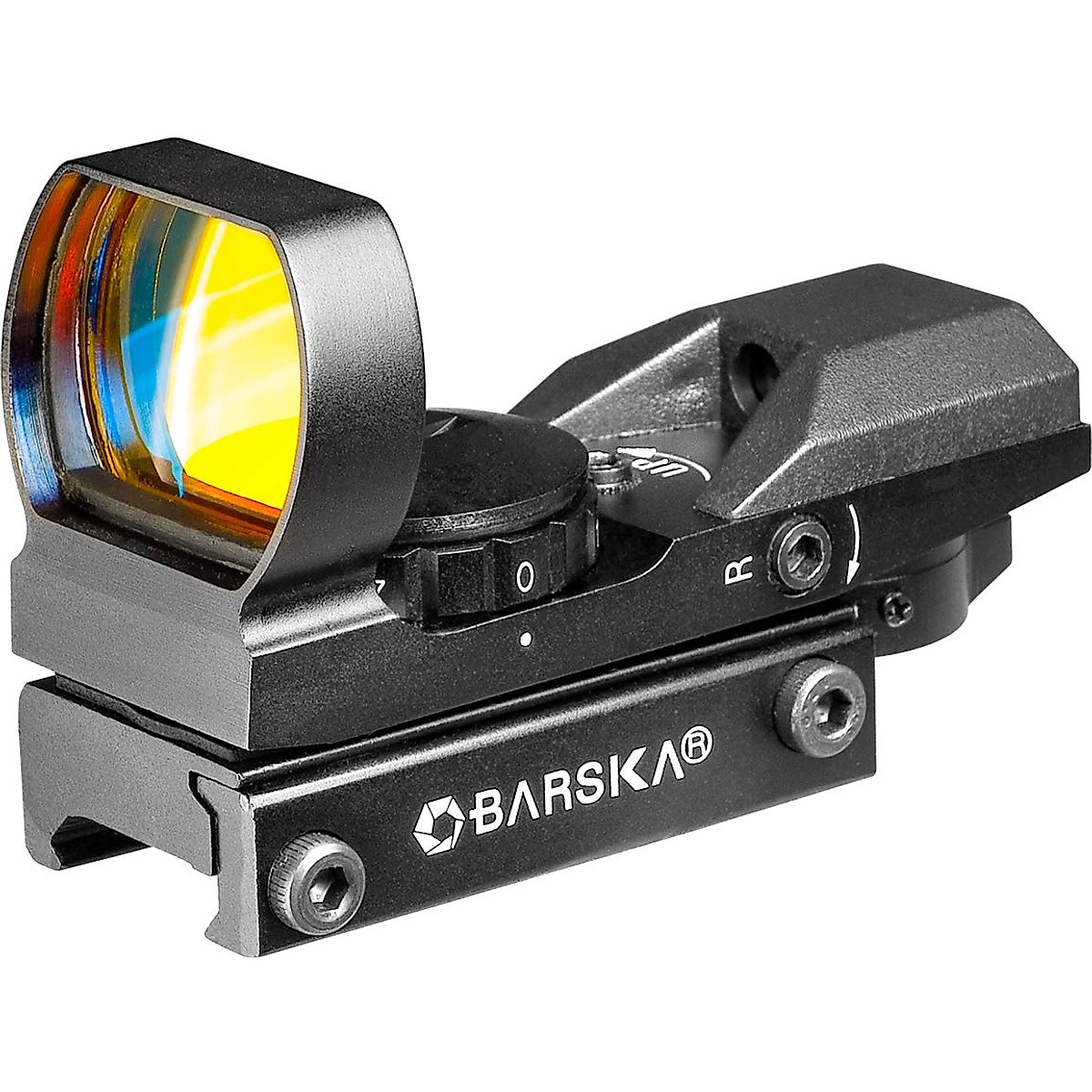 BARSKA AC10632 Red Multi-Reticle Electro Reflex Sight with with Picatinny / Weaver Style Base