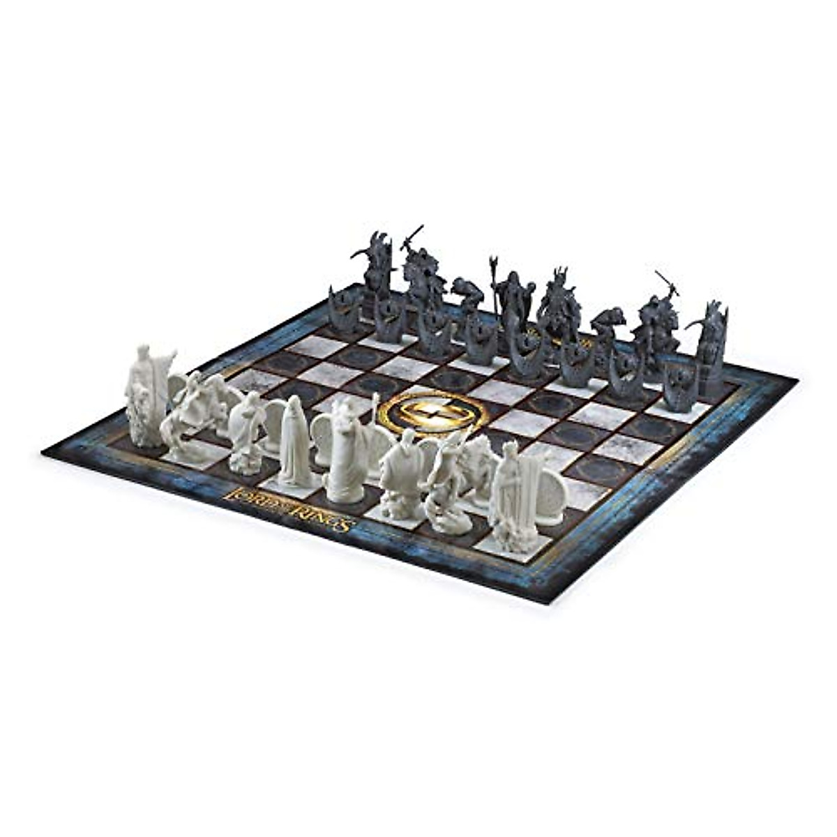 The Noble Collection The Lord of The Rings - Chess Set: Battle for Middle-Earth,Black
