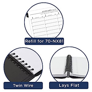 AT-A-GLANCE 2024 Weekly & Monthly Refill for 70-NX81, 8-1/4" x 11", Large, Executive (709111024)