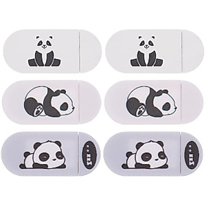 UKCOCO 6 Pcs Privacy Cover Phone Webcam Cover Tablet Protector Laptop Webcam Protector Laptop Webcam Cover Privacy Lens Cover Creative Webcam Cover Webcam Camera Cover Privacy Protector