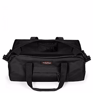Eastpak Station + Duffle Bag - Vegan Travel Luggage - Black, Medium