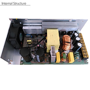 36V 27.8A 1000W Universal Regulated Power Supply Driver for CCTV Camera LED Strip AC 100-140V Input to DC 36V Temperature controled Fan