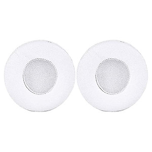 EP Earpads Replacement Protein Leather Memory Foam Ear Cushion Cover Compatible with Beats Ep Wired On-Ear Headphones (White)