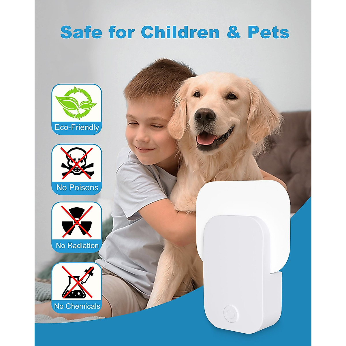 Flying Insect Trap Indoor Plug-in Bug Catcher Zapper Light, Mosquito Gnat Fly Trap Killer Plug in Wall Indoor for Home Office House Kitchen, 1 Pack