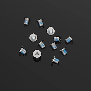 12 Pcs M2 x3mm Torx T5 Screws Replacement Case Base Cover Screw for Dell XPS 13 9343 9350 9360/ Dell XPS 15 9550 9560/ Dell Precision M5510 Series Laptop, Sliver