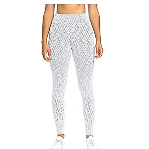 Bblulu Women's Ruched Butt Lifting Leggings High Waist Yoga Pants Tummy Control Stretchy Running Pant Textured Booty Tights